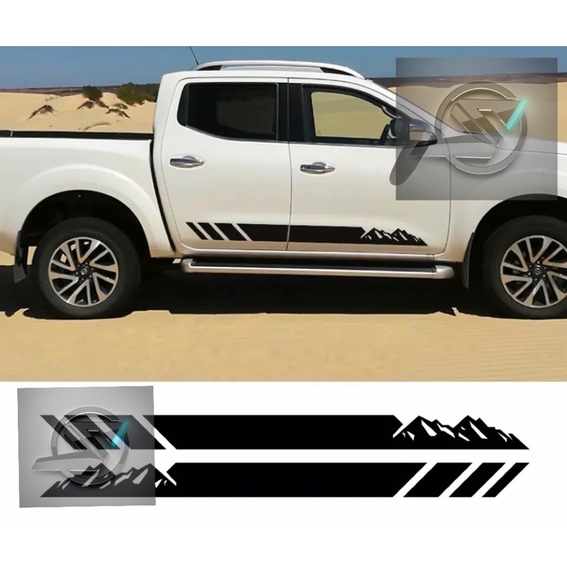 (Ready Stock) S865# Nissan Navara NP300 OFF ROAD Mountain Styling Car ...