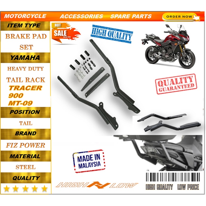 YAMAHA MT09 TRACER 900 TOP BOX J RACK HEAVY DUTY MONORACK | Shopee Malaysia