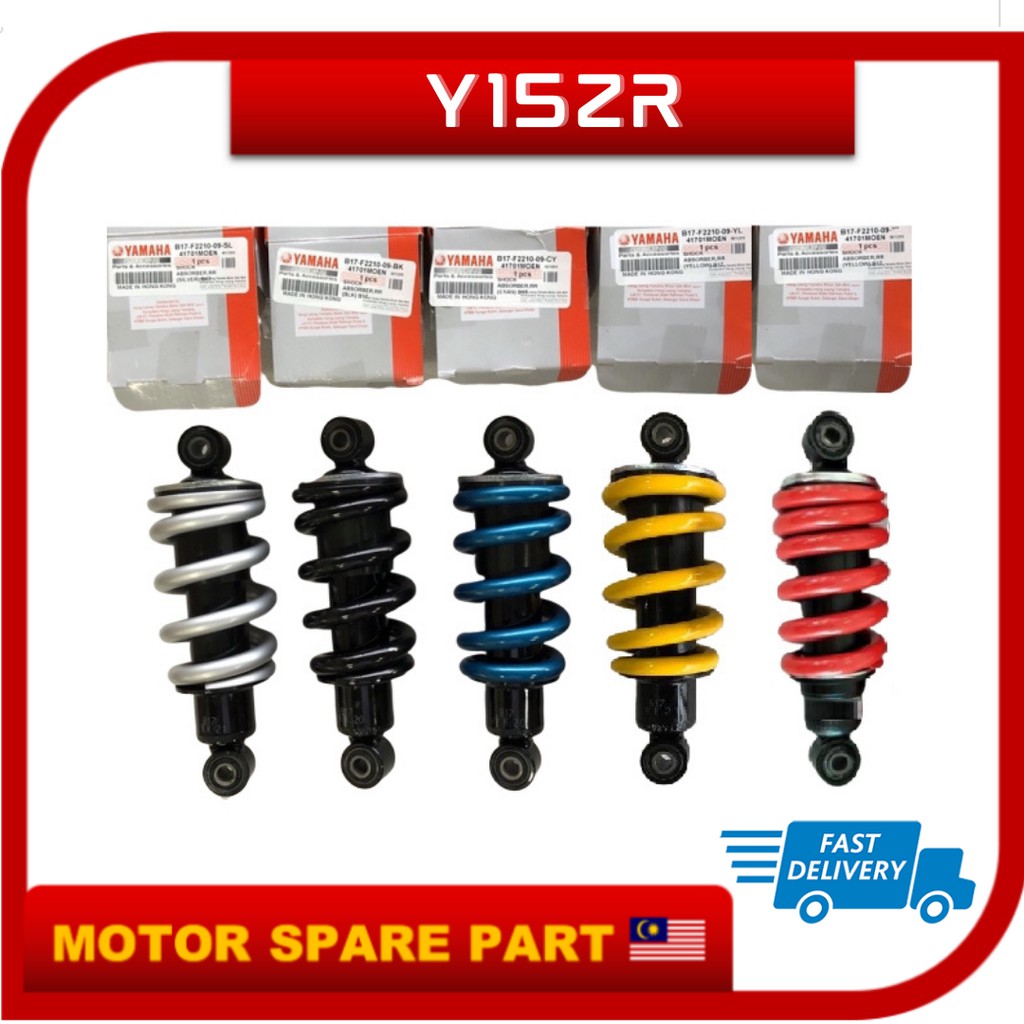 YAMAHA Y15ZR Y15 MONOSHOCK SHOCK ABSORBER RED YELLOW BLACK BLUE SILVER ...