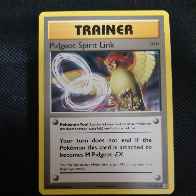 PokemonCard TCG: XY Evolution Trainer Spirit Link: Charizard Spirit ...