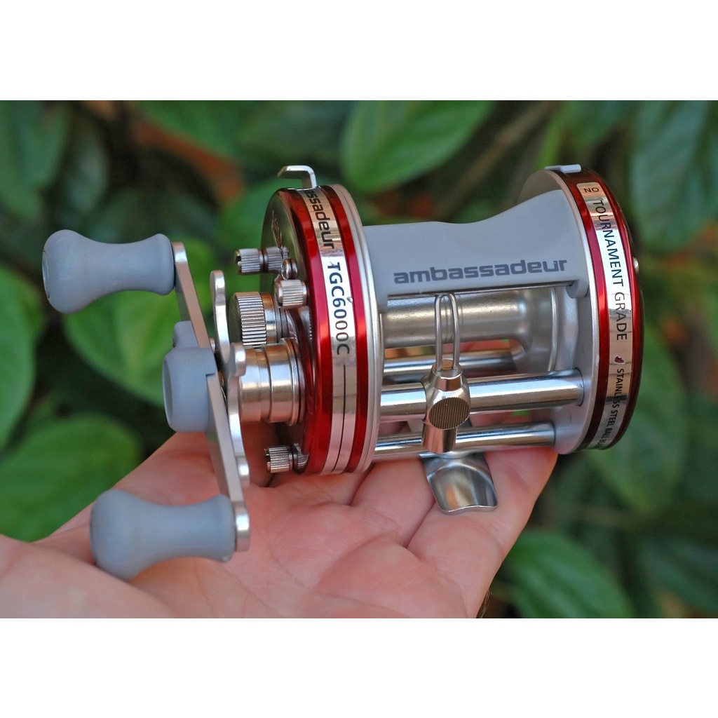 ORIGINAL MADE IN SWEDEN ABU GARCIA AMBASSADEUR TGC6000C | Shopee Malaysia