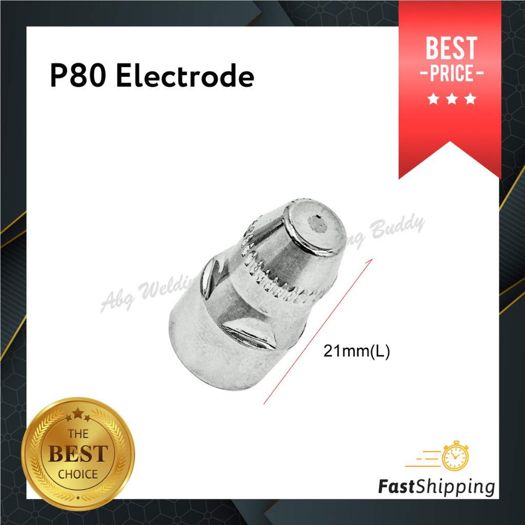 P80 PLASMA ELECTRODE FOR PANASONIC P80 PLASMA CUTTING TORCH (10PCS ...