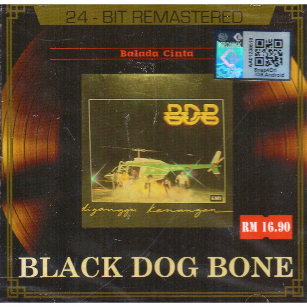 Black Dog Bone ( BDB ) - Balada Cinta 24 bit Remastered ( CD ) | Shopee ...