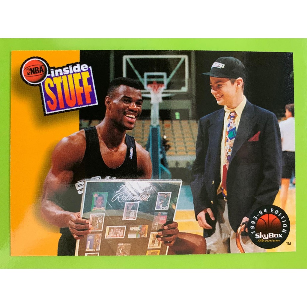 1993 Skybox NBA Basketball Card - David Robinson Jamal Mashburn Allan ...