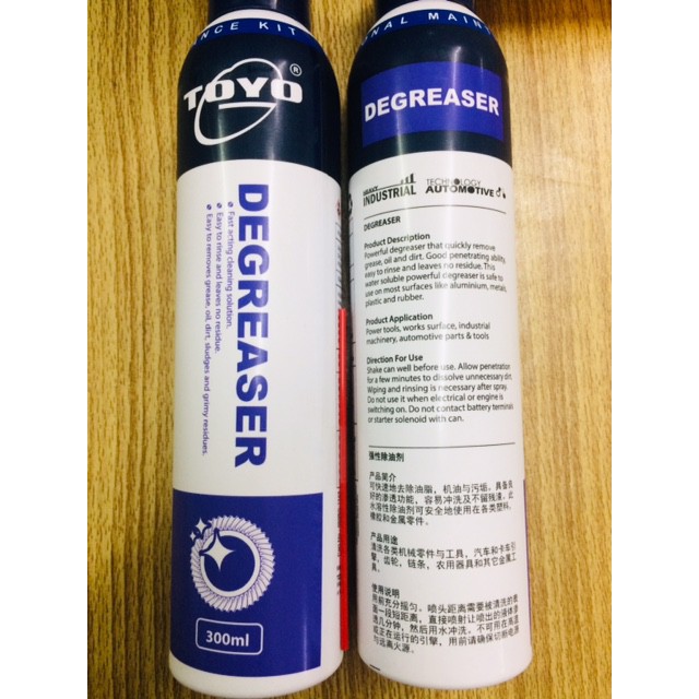 {Ready Stock} [TOYO] Water Based Multi Purpose Degreaser Spray 300ml ...