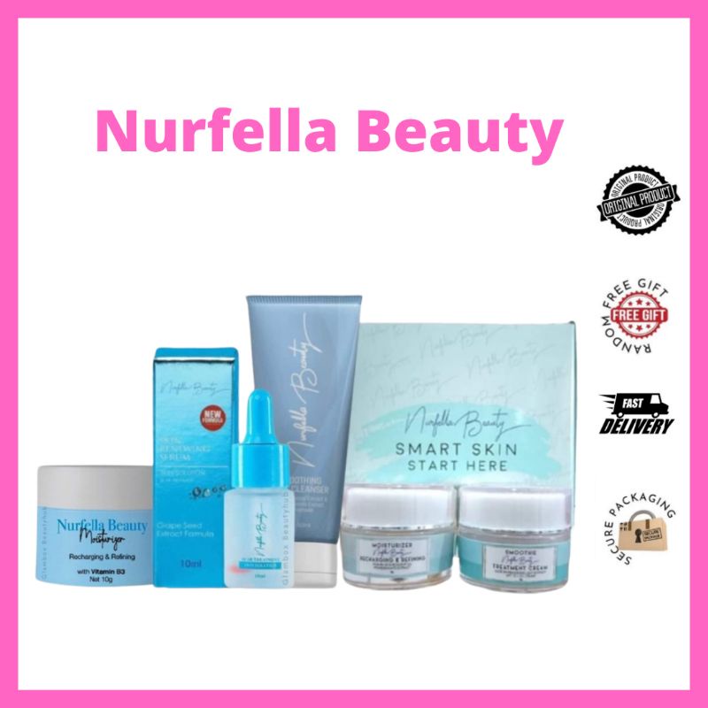 NURFELLA BEAUTY Scar Treatment Serum / NB Serum / Moisturiser / NB Smart Skin / NB Gel Cleanser ...