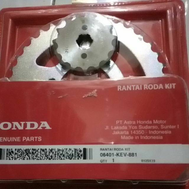 Gear Set + Wheel Chain AHM Honda Supra | Shopee Malaysia