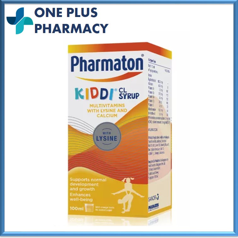 Pharmaton Kiddi CL Syrup 100ml [EXP 02/2026] | Shopee Malaysia