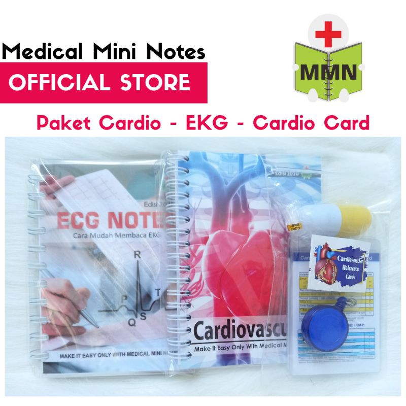 Original!! Medical Mini Notes - Cardiology Package+Ecg/Cardiovascular ...