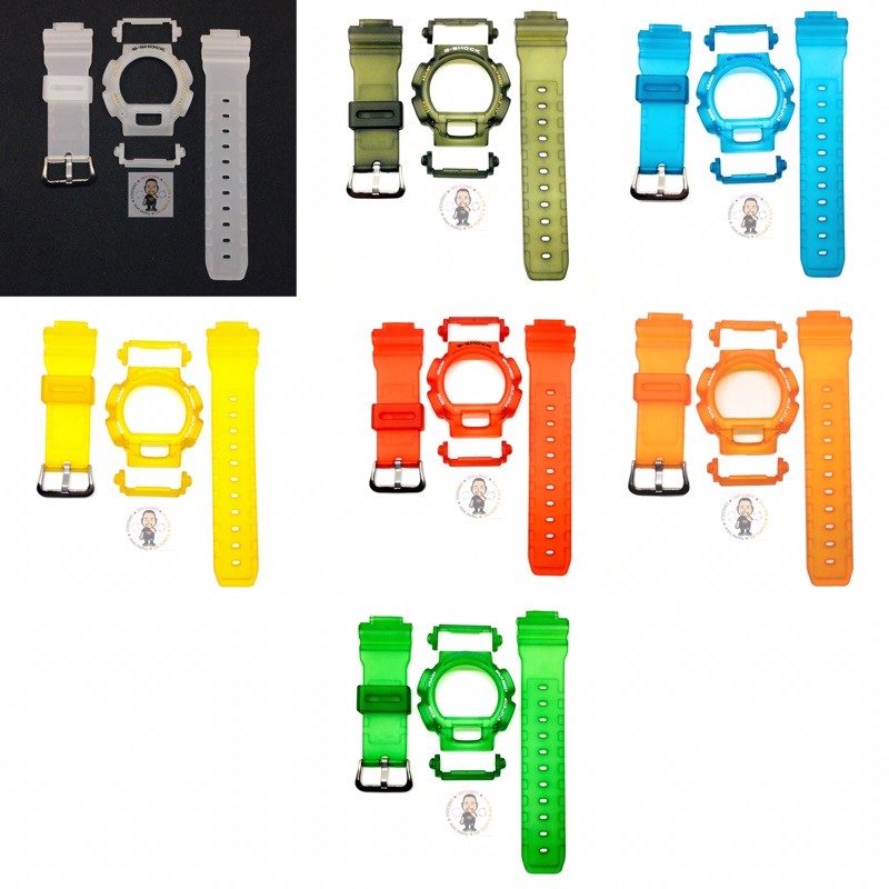 Band And Bezel JELLY MATTE CUSTOM ORIGINAL Casio Gshock DW-9052 Watch ...