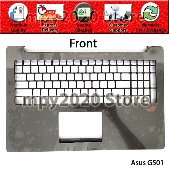 Asus ROG G501 G501J G501JW G501V G501VW Keyboard Bezel Palmrest Casing ...