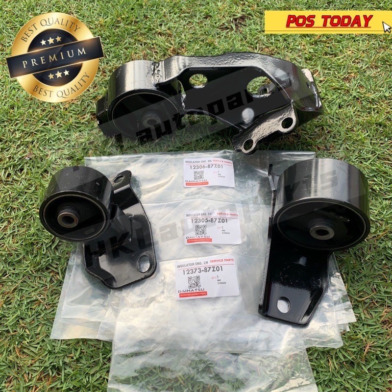Daihatsu Oem Kancil 660 850 engine mounting set 3pcs for perodua model Auto/manual | Shopee Malaysia