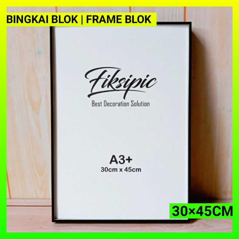 Block Frame 30x45CM | Block FRAME 12RP | Fictionpic | Shopee Malaysia
