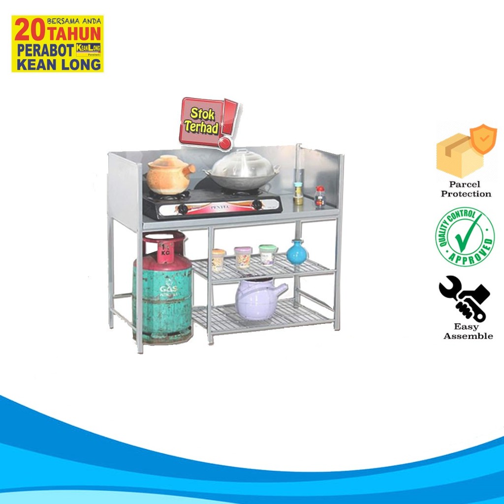 KLSB Rak Dapur / Rak Dapur Besi / Metal Rack / Rak Dapur / Multipurpose ...