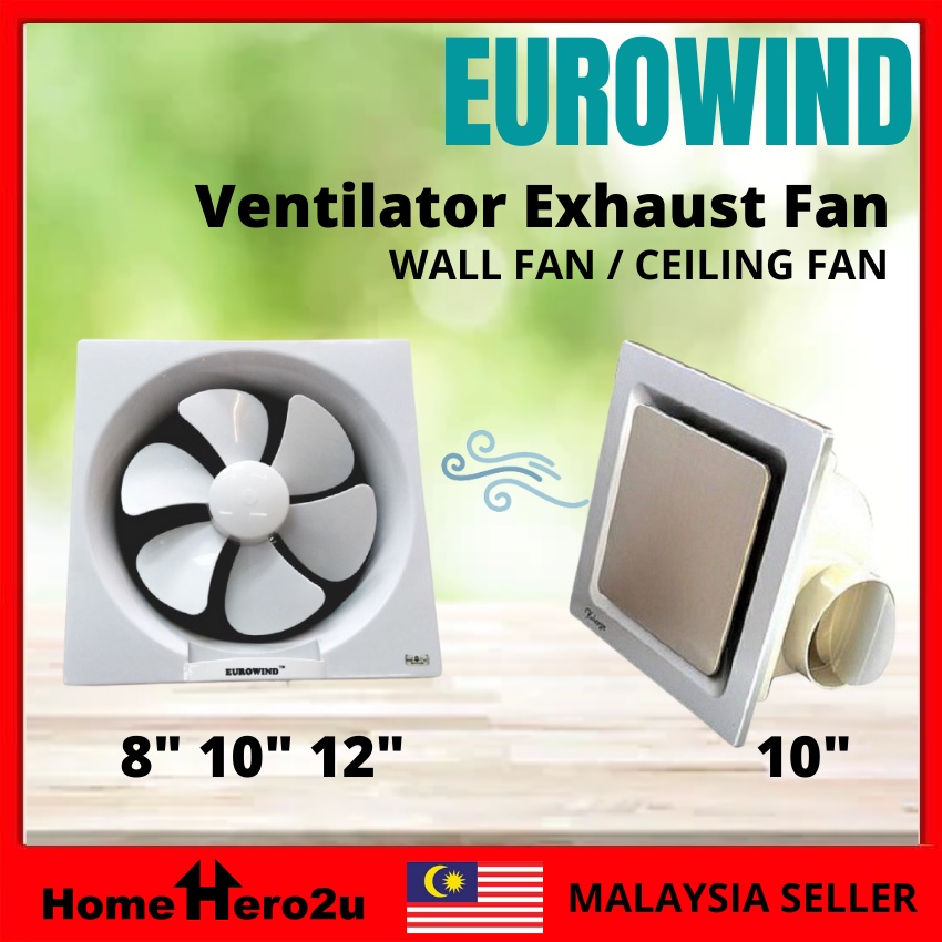 Eurowind Ventilator 10F-1 / APB20A / APB25A / APB30A 10inch Exhaust Fan ...