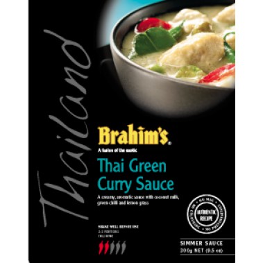 Brahim's Kuah Kari Hijau Thai Green Curry 300g BSS Brahim Brahims ...