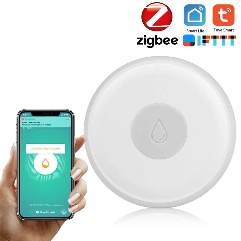 Zigbee Smart Home Water Leak Sensor Wireless Flooding Detector Water ...