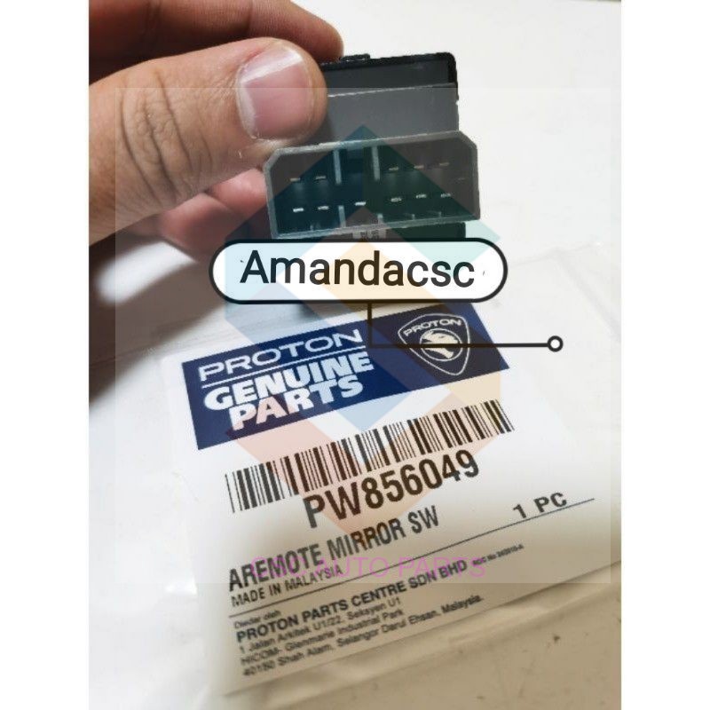 PW856049 Proton Exora Persona Waja BLM SATRIA NEO side mirror window ...
