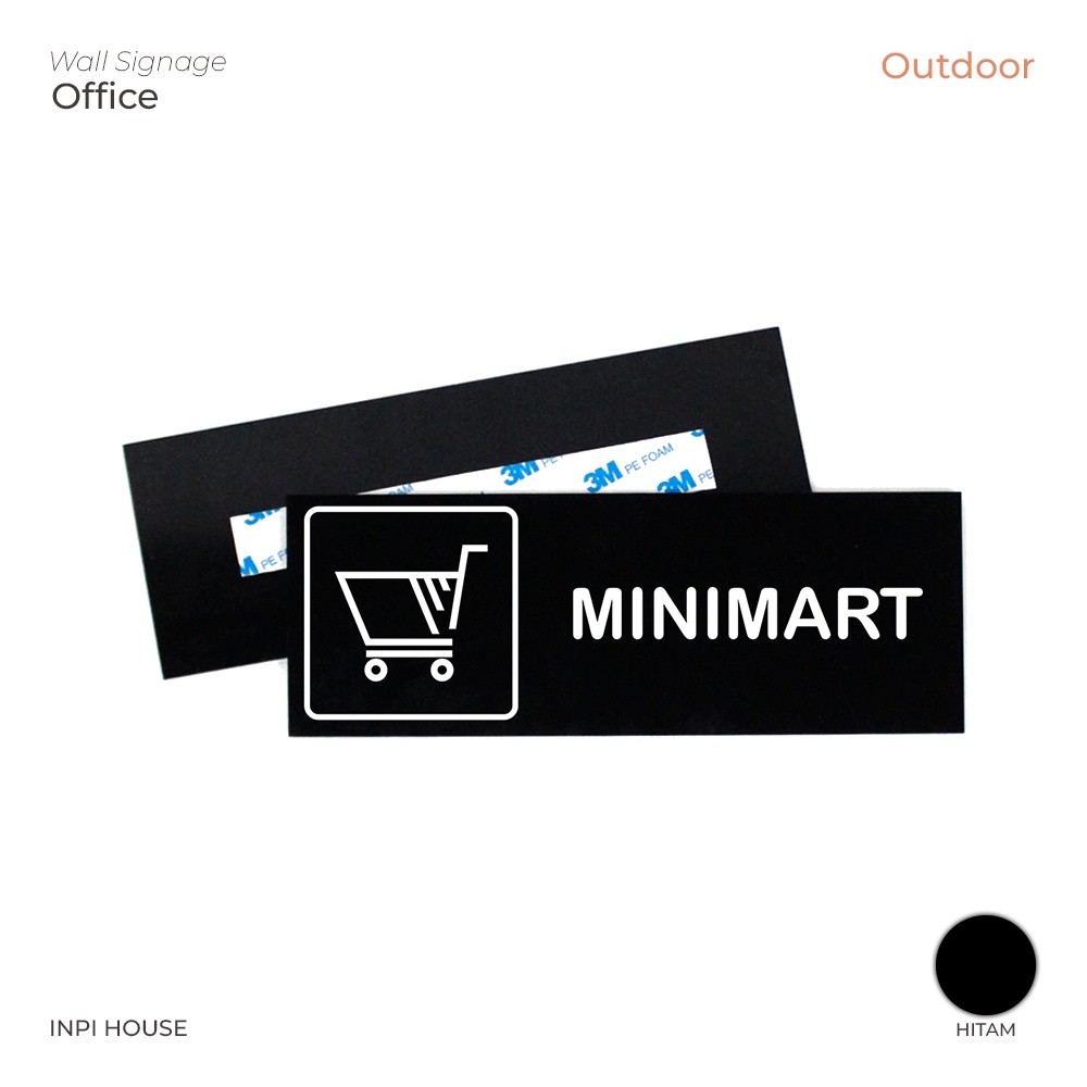 Minimart signage board - minimart logo - minimarket area - acrylic sign ...