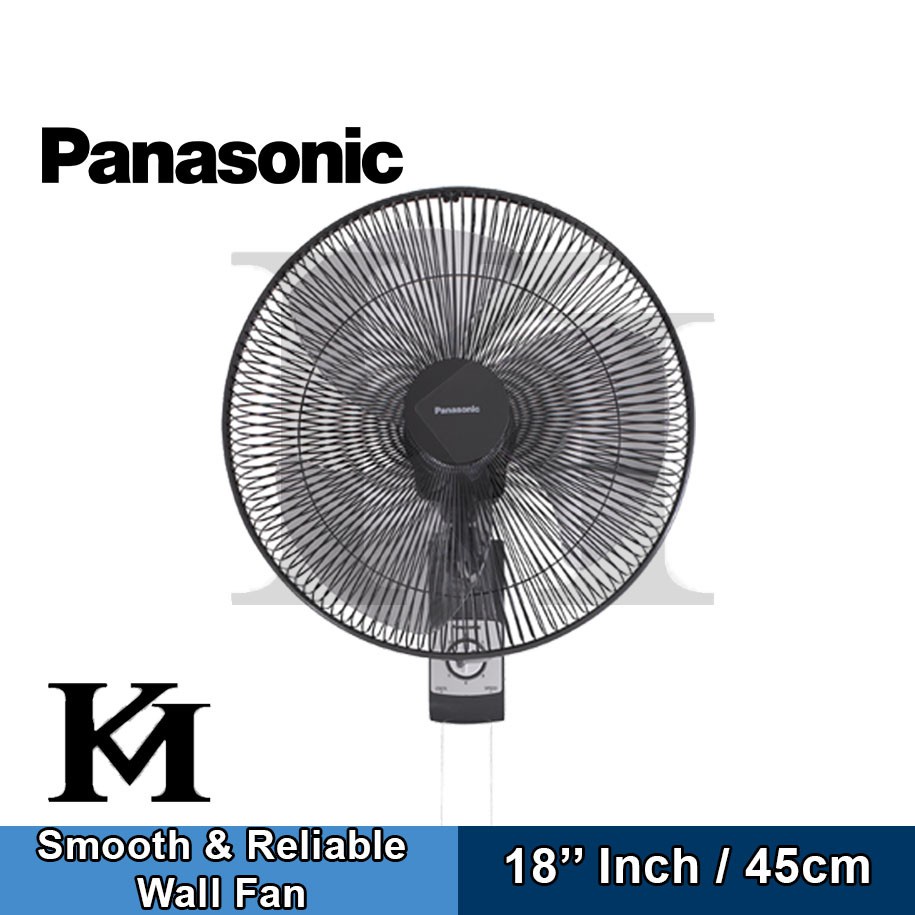 Panasonic Wall Fan 45cm 18 inch F-MU453VBHH (F-MU453) | Shopee Malaysia