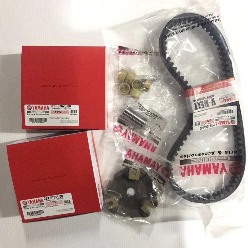 YAMAHA EGO AVANTIZ SOLARIZ FRONT PULLEY SET / V - BELT SET COMBO (2PH-WE76E-00) | Shopee Malaysia