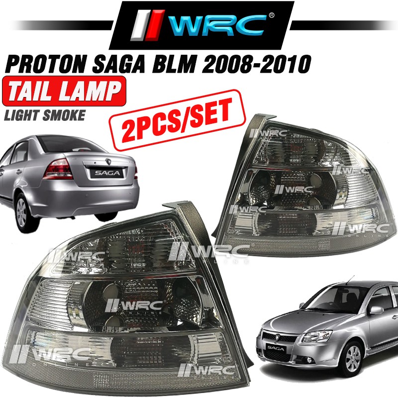 Proton Saga BLM 2008 - 2010 NHF Tail Lamp ( Light Smoke ) | Shopee Malaysia