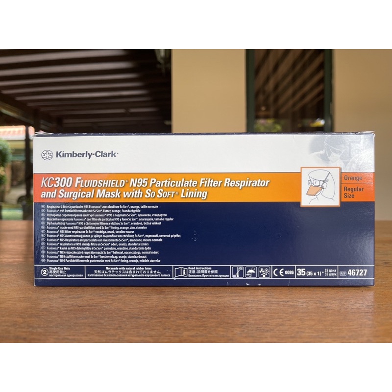 Kimberly-Clark Fluidshield N95 Particulate Filter Respirator and ...