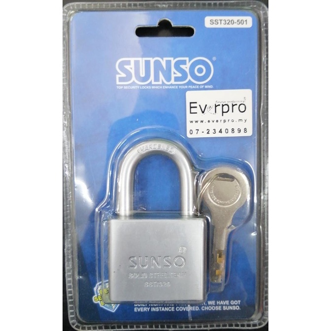 SUNSO KEYALIKE PADLOCKS 5/4/2/1 PACK 50MM | Shopee Malaysia