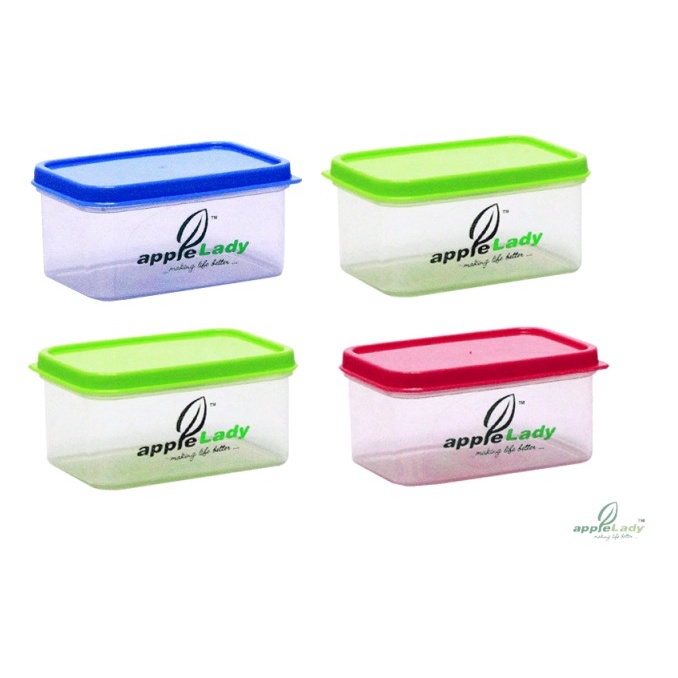 4pcs Applelady Mini Plastic Container Mini Storage box Condiment ...