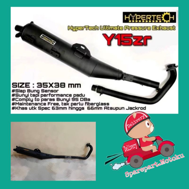 Y15zr Hypertech Exhaust STD Cutting 35-38mm 💯HYPERTECH💯 | Shopee Malaysia