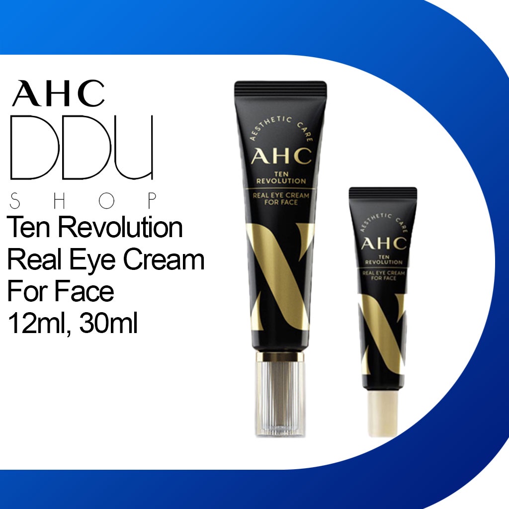 AHC / Ten Revolution Real Eye Cream For Face /12ml,30ml | Shopee Malaysia