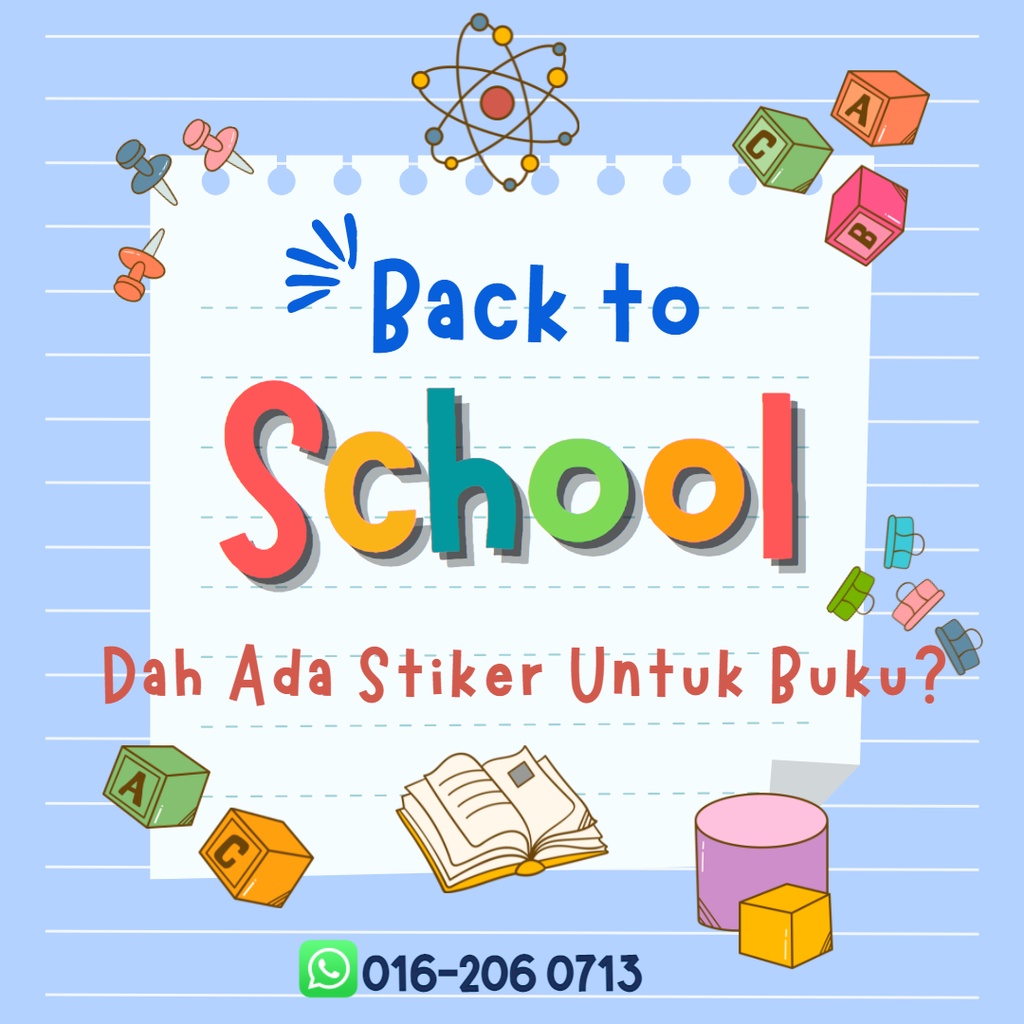 STICKER NAMA MURAH (BUKU SEKOLAH / ALAT TULIS) | Shopee Malaysia