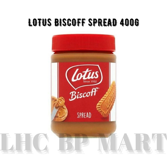 [LHC] LOTUS BISCOFF SPREAD 400G / LOTUS BISCOFF SMOOTH SPREAD / PASTE ...