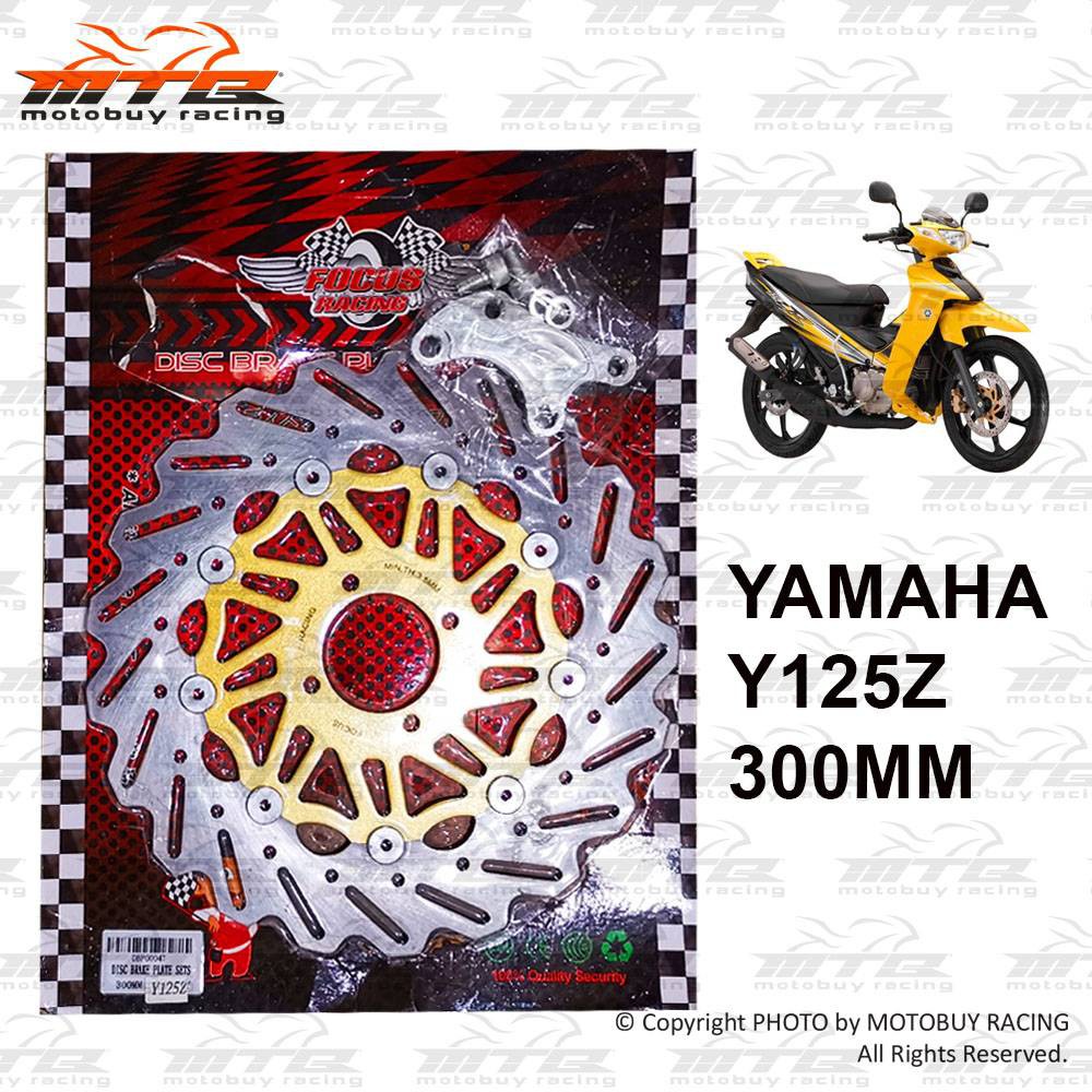 YAMAHA Y125Z HEAVY DUTY FRONT FOCUS-RACING DISC PLATE (300MM) | Shopee ...