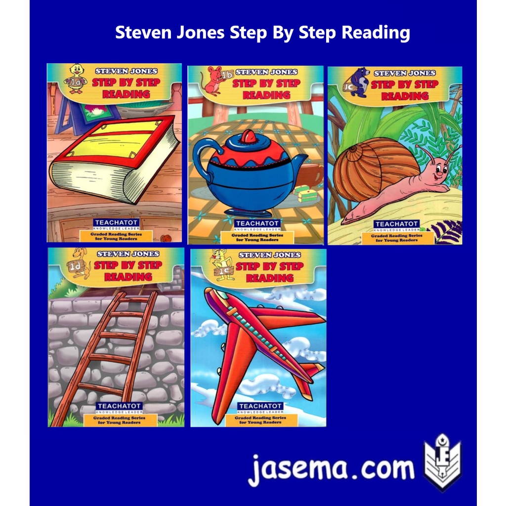 [SET 1] Steven Jones Step By Step Reading | Shopee Malaysia