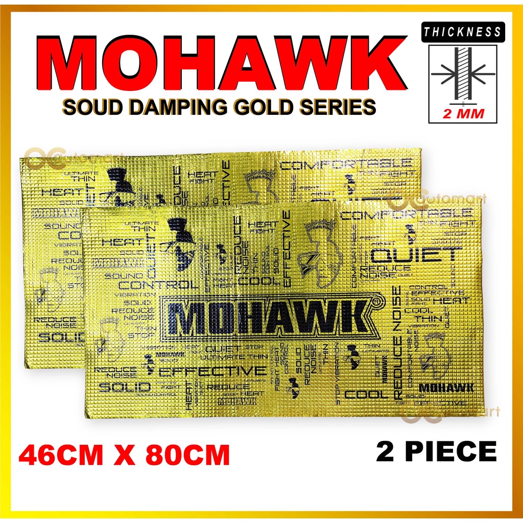 Mohawk Sound Proofing Sound Insulation Damping 3M style for Car Doors ...