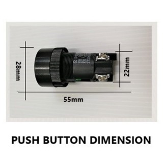 SALZER 22MM SZPB22 XB2 Series Control Units Push Button | Shopee Malaysia