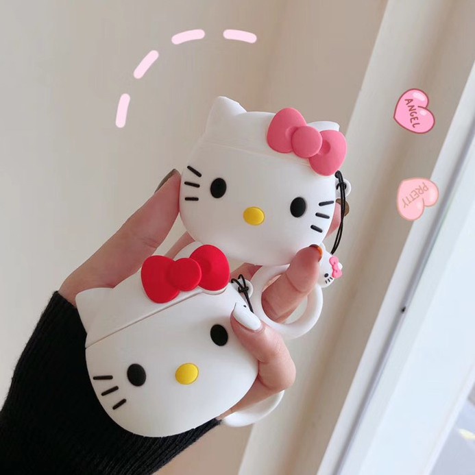 3D Cute Cartoon Hello Kitty AirPods Pro 3 AirPods Pro Anti-fall ...