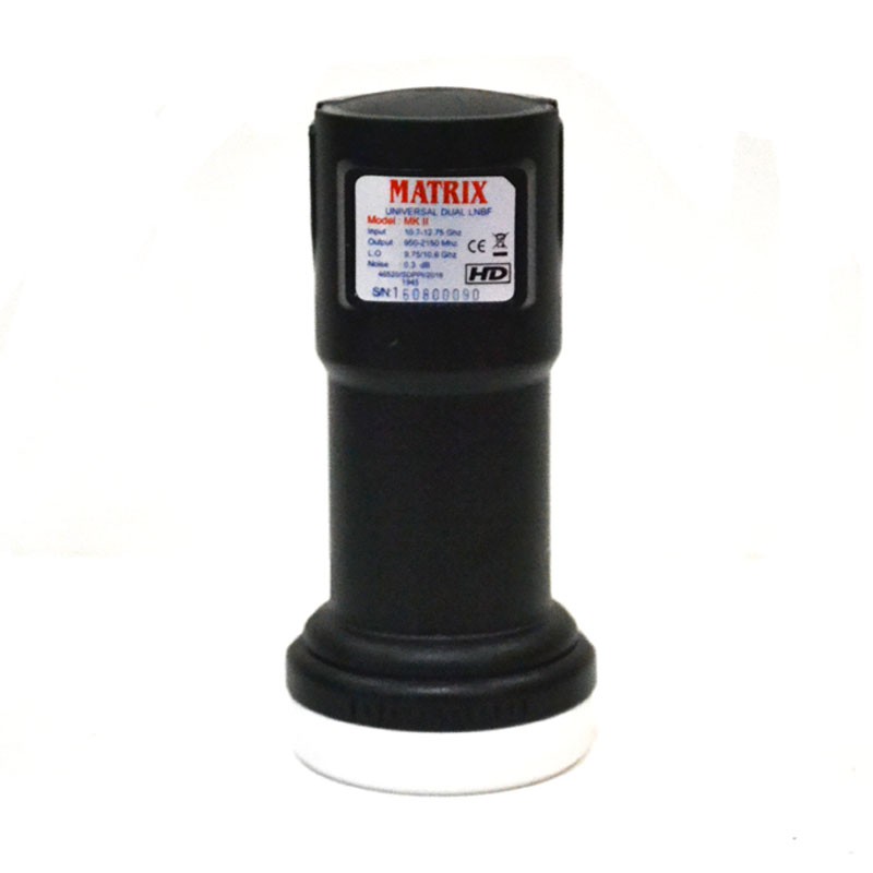 Lnb Matrix Parabola KU Band MK II Dual Output / 2 Receivers | Shopee ...
