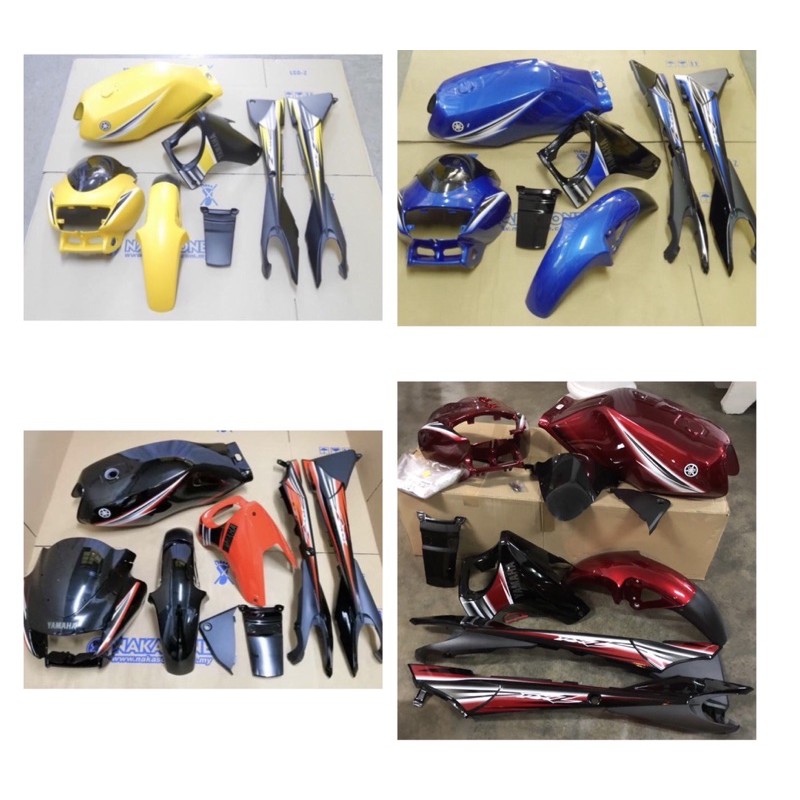 YAMAHA RXZ CATELYZER / RXZ 5PV COVER SET WITH TANK (13) | Shopee Malaysia