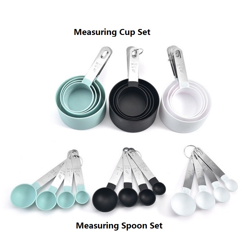 PLC【GUDANG CLEARANCE】Measuring Cup/Spoon Kitchen Baking Cooking Tools ...