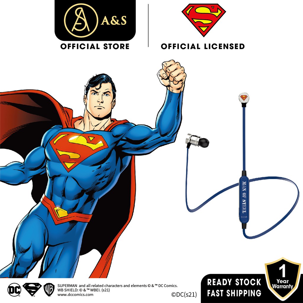 A&S Wireless Earbuds In-Ears Over-Ears Headphones Bluetooth Batman ...