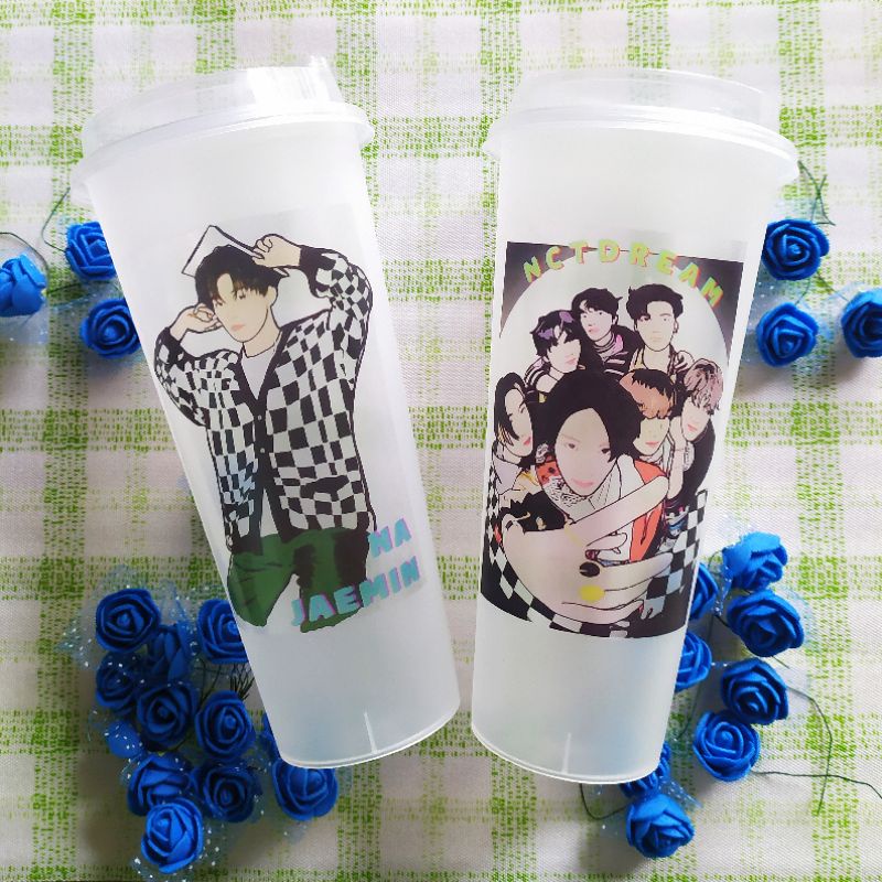Reusable CUP Sticker NCT FANKIT NCT DREAM NCT 127 MEMBER NCT TAEYONG ...