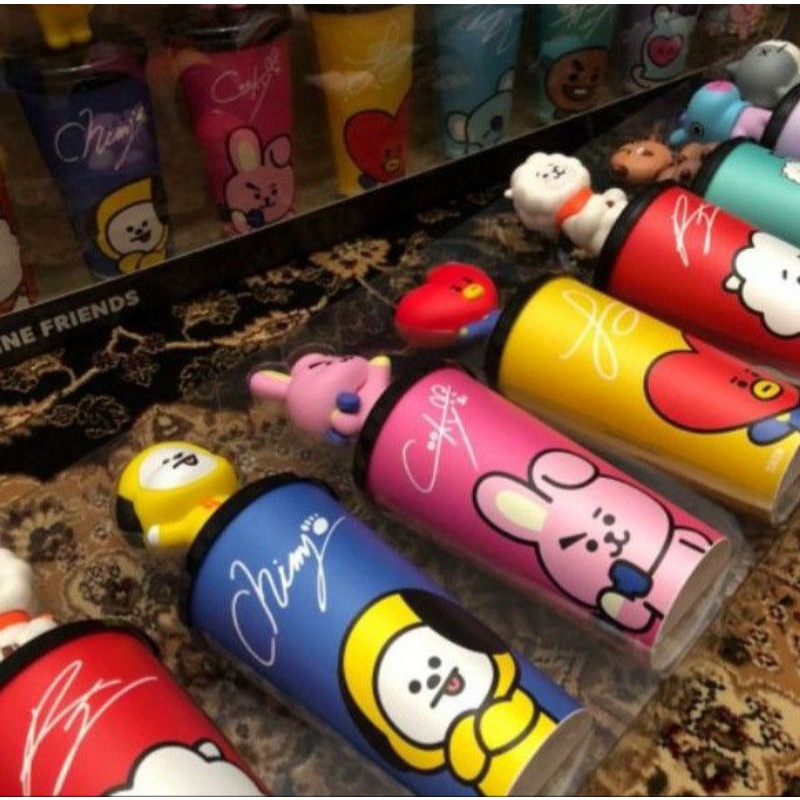 ORIGINAL Bangtan bt21 x MBO tumbler Limited Edition | Shopee Malaysia