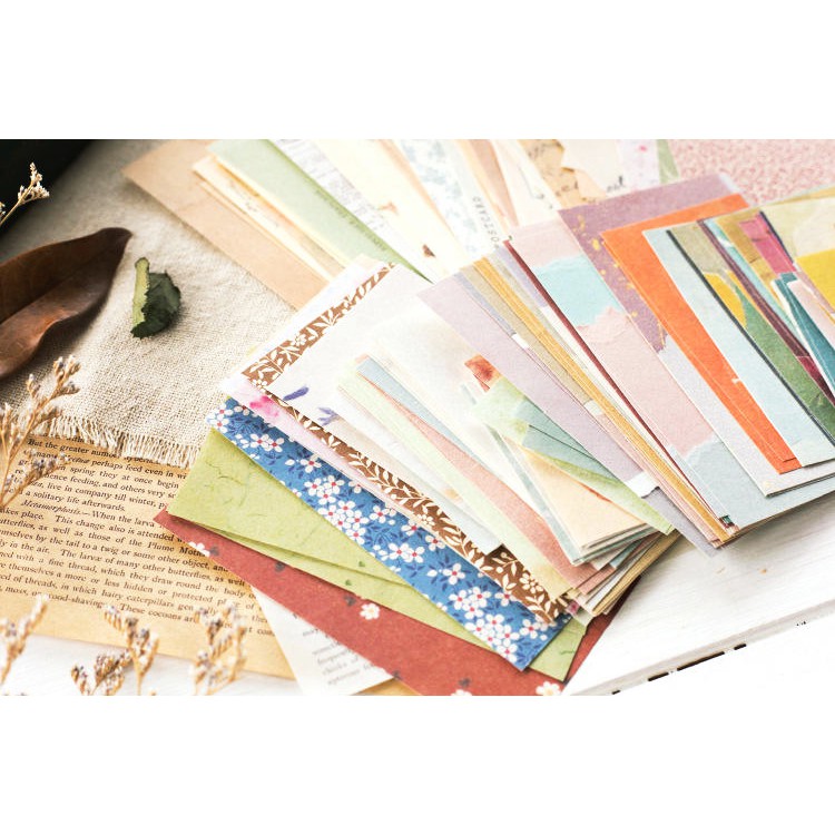 MEME 60pcs scrapbook paper DIY journal decorative village garden series ...