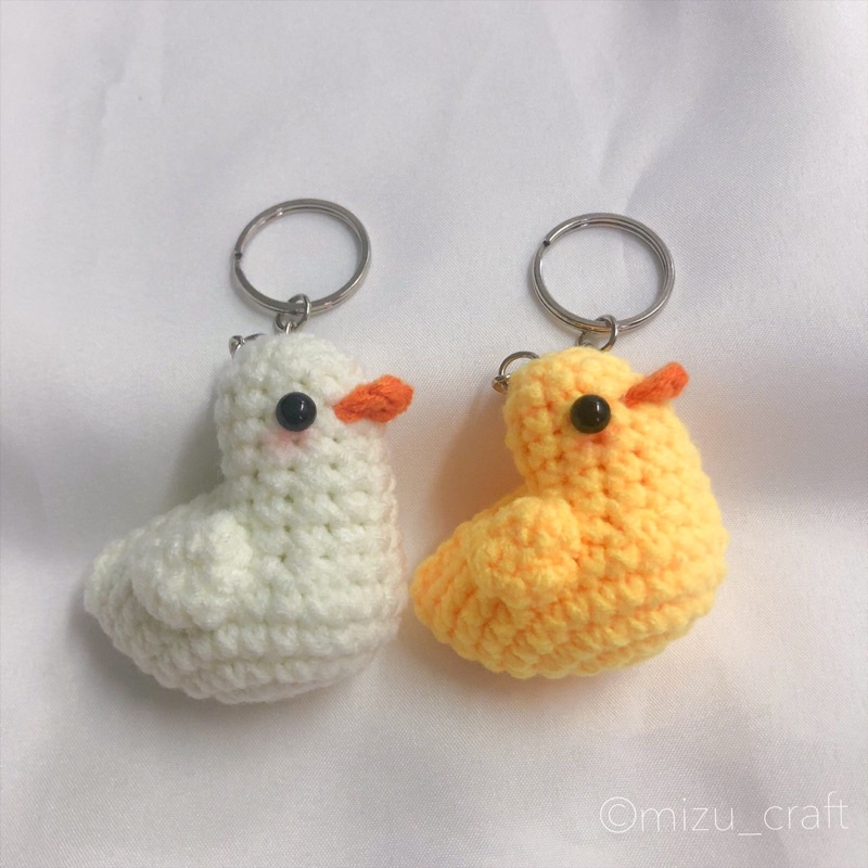 Handmade Crochet Amigurumi Duck Keychain | Shopee Malaysia