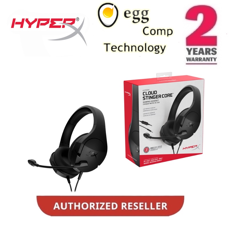 HyperX Cloud Stinger Core PC Wired Gaming Headset - HX-HSCSC2-BK/WW ...