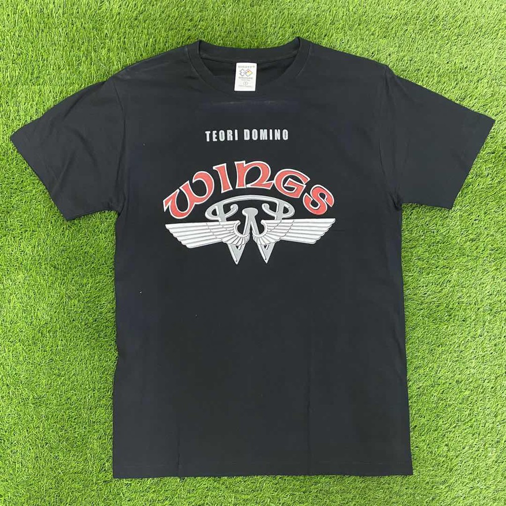 Wings Teori Domino Rock Band Shirts Rockers T-Shirt # Piano Bass Capo ...