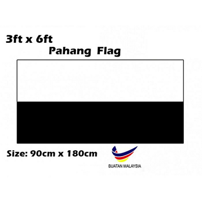 3'X6' 90cmx180cm Pahang Flag / Bendera Negeri Pahang | Shopee Malaysia
