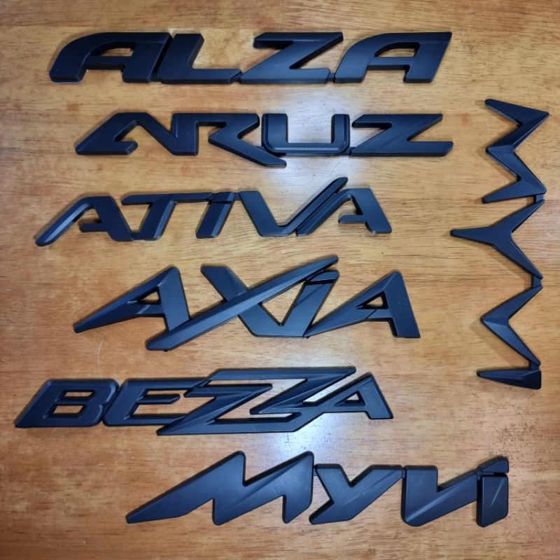 Alza Aruz Ativa Axia bezza Myvi lagi best NEW Myvi Emblem logo sticker ...
